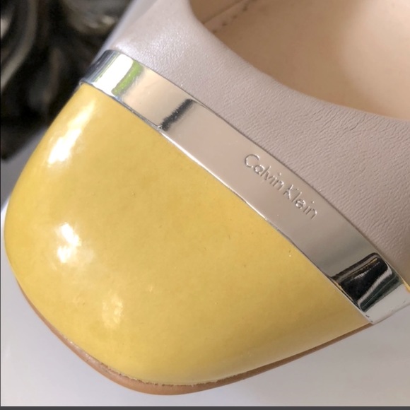 Calvin Klein | Shoes | Calvin Klein Blaine Two Toned Patent Color Block ...